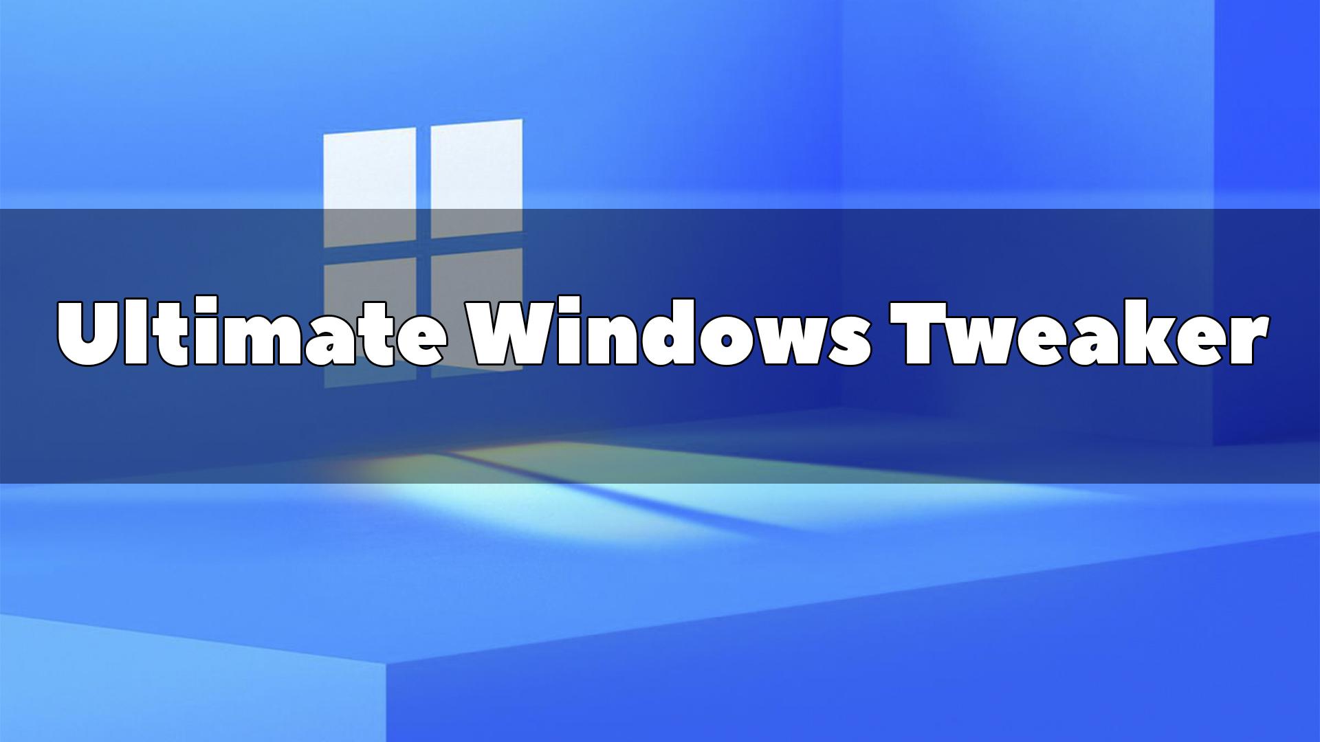 Ultimate Windows Tweaker 4 7 — Скачать для Windows • Miners Is